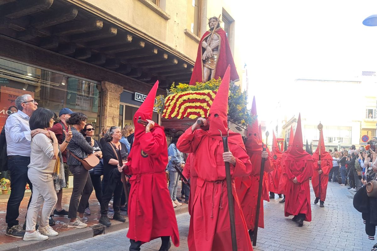 FOTOGALERIA | Així s'ha celebrat la Processó de la Sanch de Perpinyà