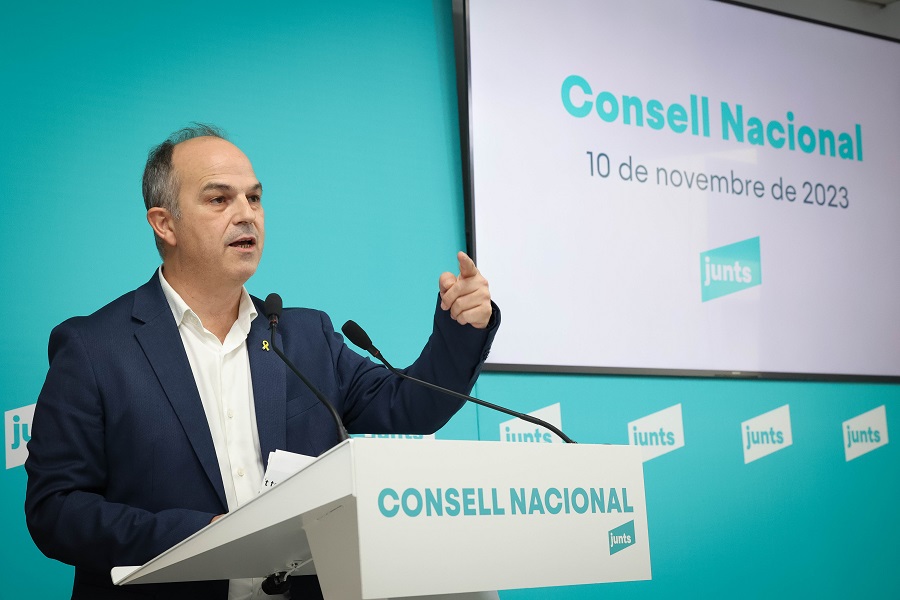 Turull avisa al PSOE que l'amnistia "no soluciona el conflicte polític ...