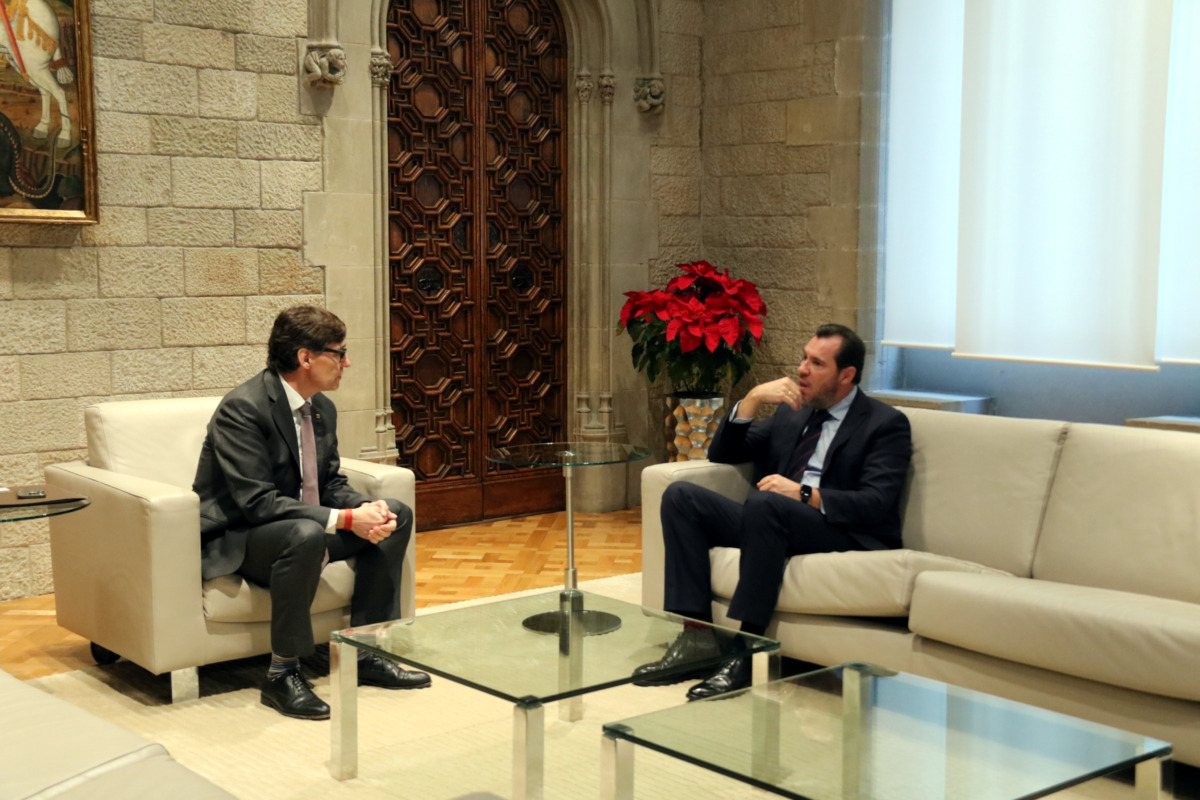 Illa i Puente escenifiquen la constitució de l'empresa mixta entre ...